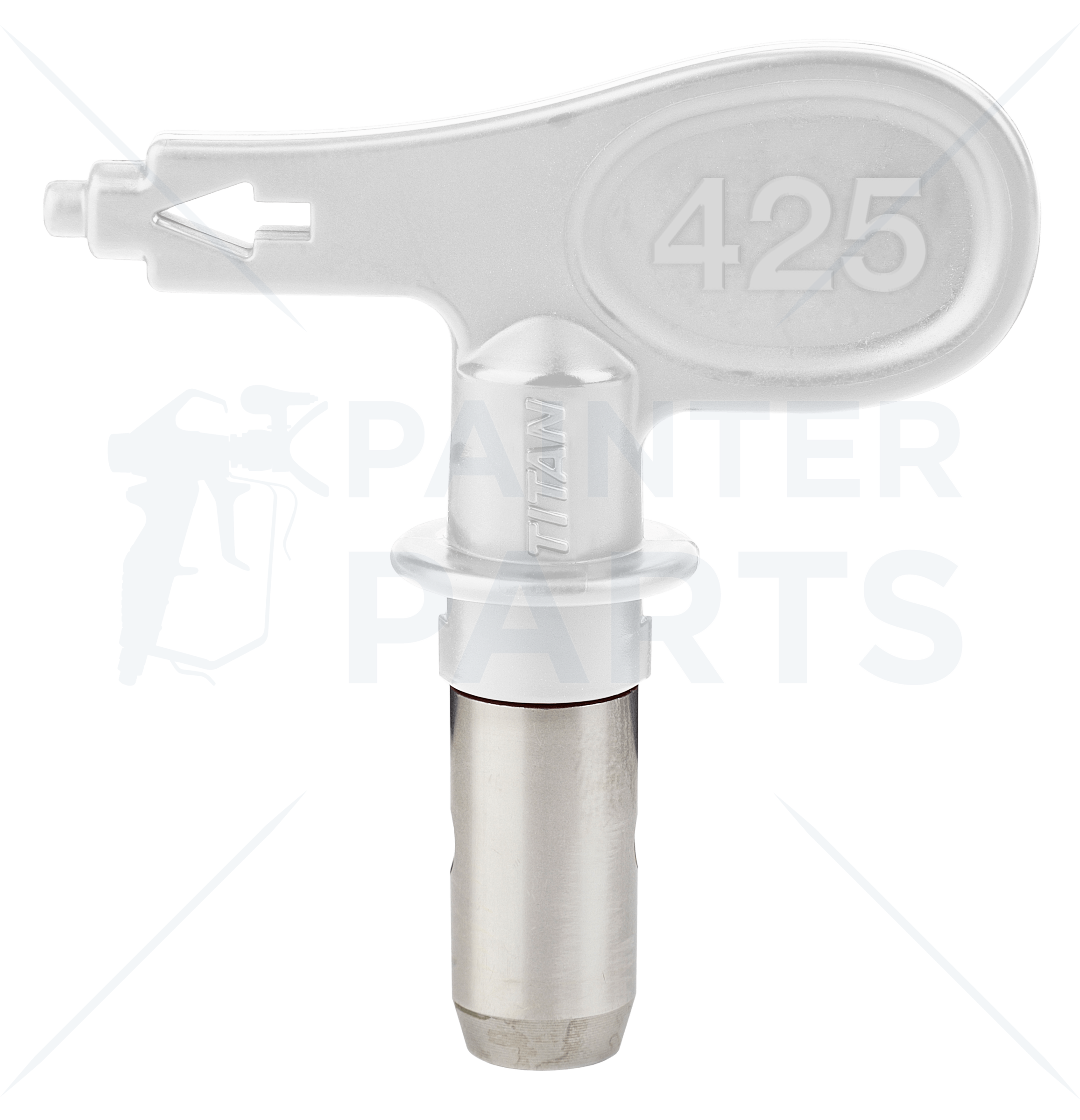 Titan TR1 White Line Striping Reversible Tip 4 inch Fan .025 Orifice ...